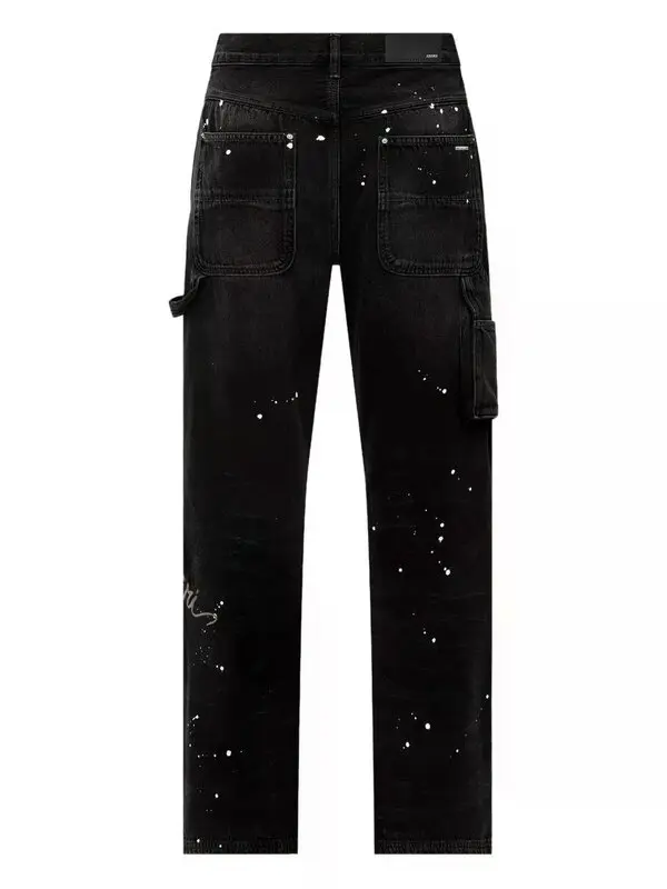 Amiri Bandana-panel Carpenter Jeans