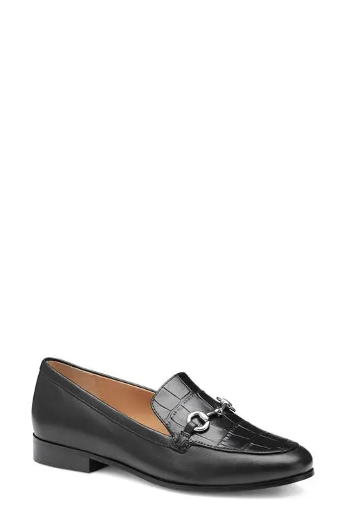 Johnston & Murphy Ali Genuine Calf Hair Bit Loafer