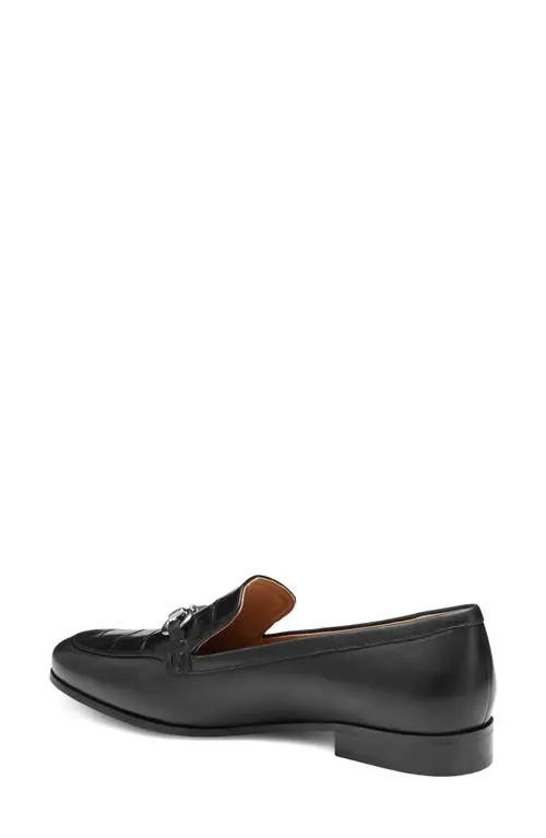 Johnston & Murphy Ali Genuine Calf Hair Bit Loafer