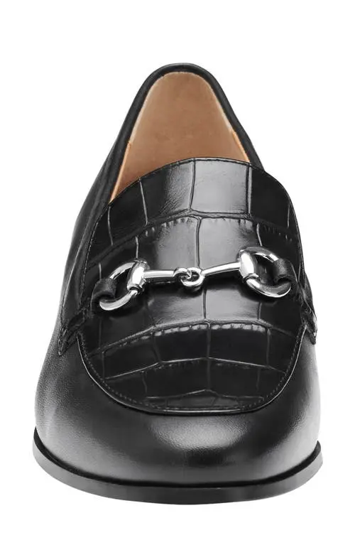 Johnston & Murphy Ali Genuine Calf Hair Bit Loafer