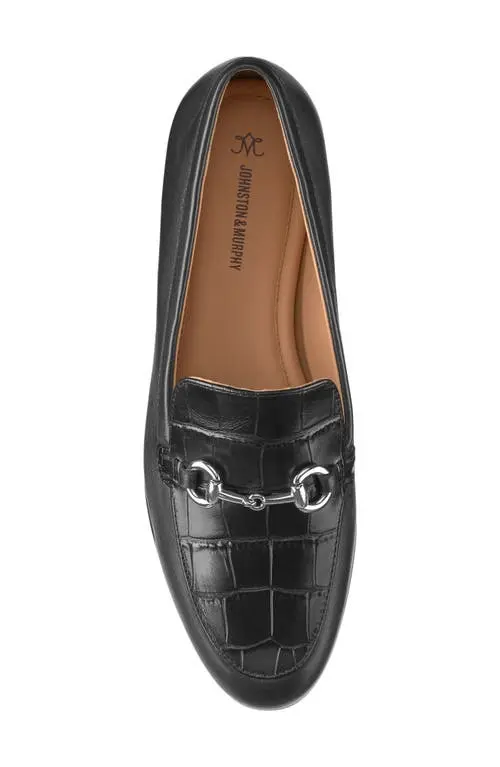 Johnston & Murphy Ali Genuine Calf Hair Bit Loafer