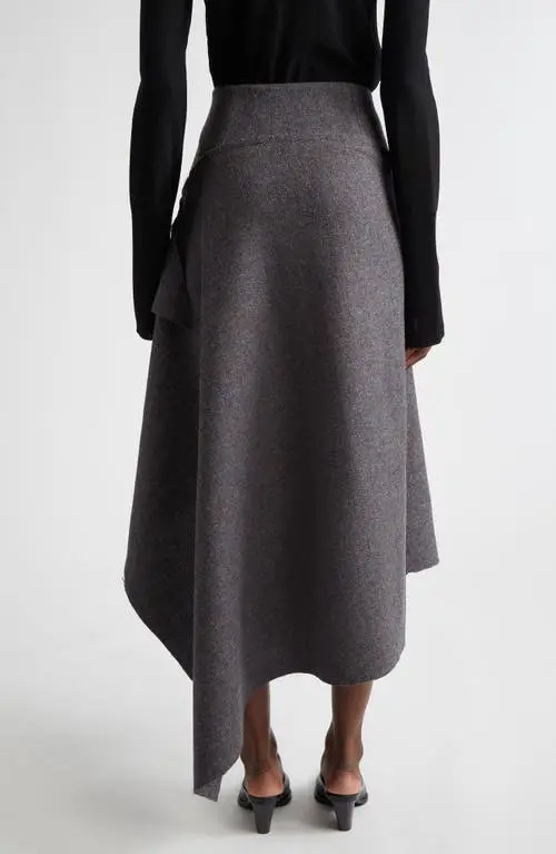 DIOTIMA Belnavis Asymmetric Wool Skirt