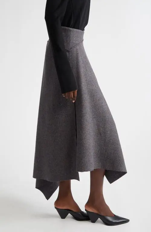 DIOTIMA Belnavis Asymmetric Wool Skirt