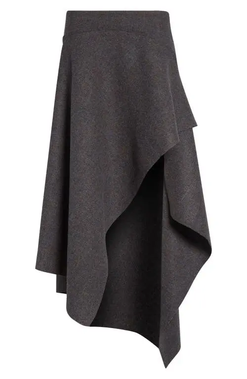 DIOTIMA Belnavis Asymmetric Wool Skirt