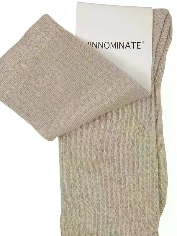 HINNOMINATE Logo Detail Cotton Socks - Neutrals