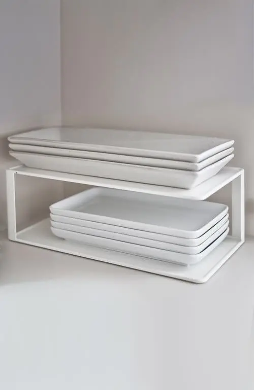 YAMAZAKI 2-tier Cabinet Organizer