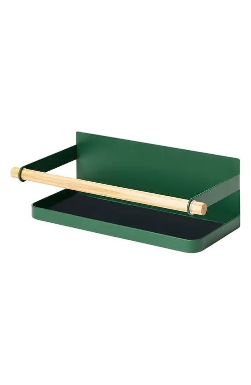 YAMAZAKI Magnetic Storage Caddy - Forest Green