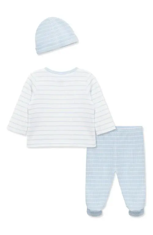 LITTLE ME 3-piece Ribbed Organic Cotton Set