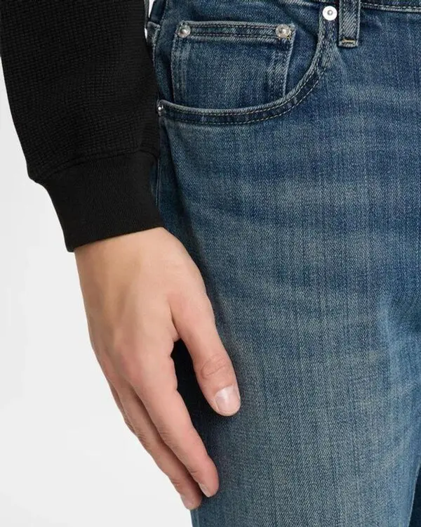 FRAME Modern Straight Leg Jeans - Textbook