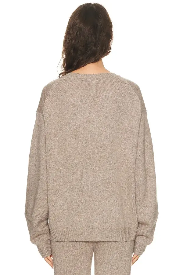 SKIMS Cashmere V Neck Pullover Sweater