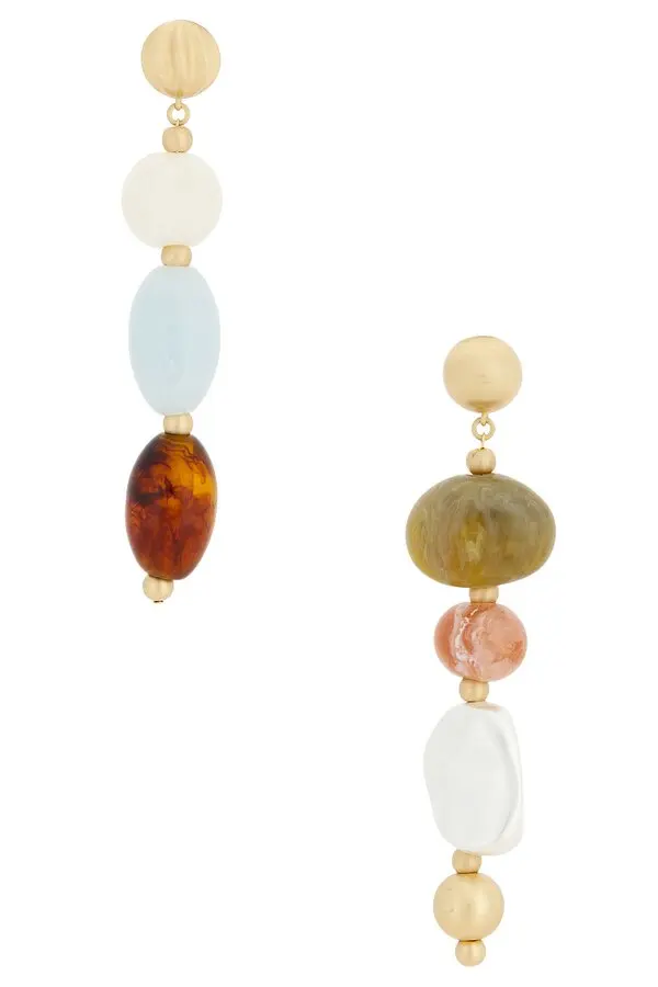 Cult Gaia Mercier Earrings - Saddle Bauble Multi