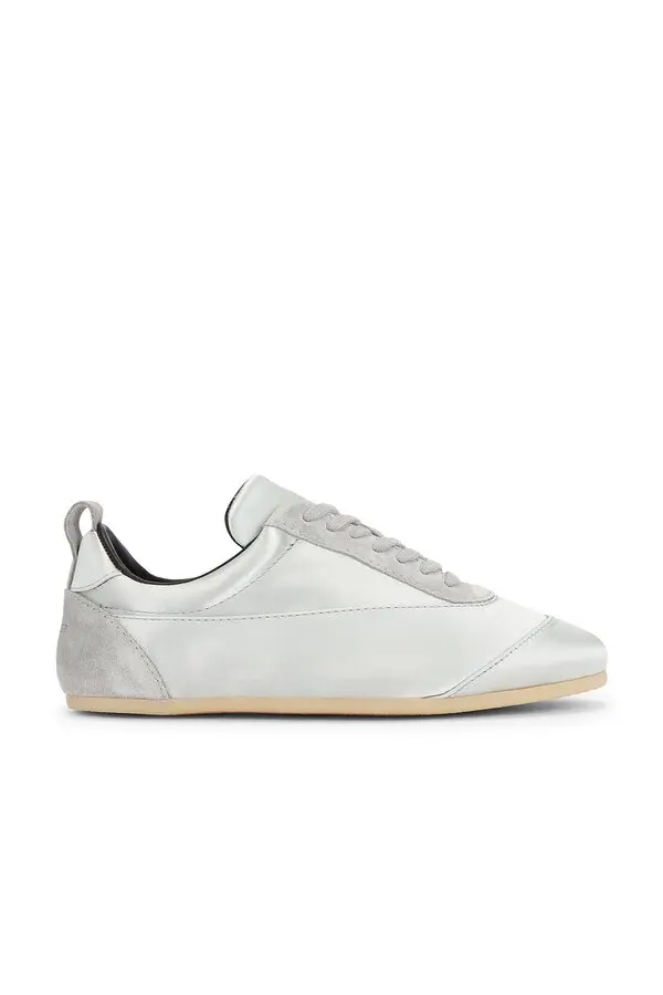 JIL SANDER Suede Sneaker - Acqua