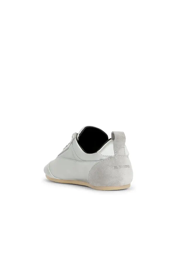 JIL SANDER Suede Sneaker - Acqua