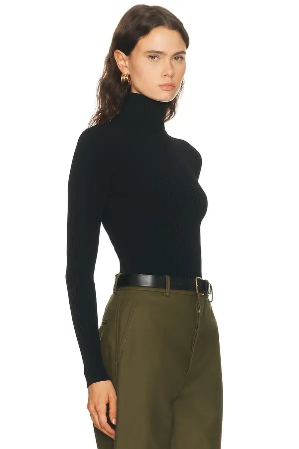 Wardrobe.NYC Matte Turtleneck Top
