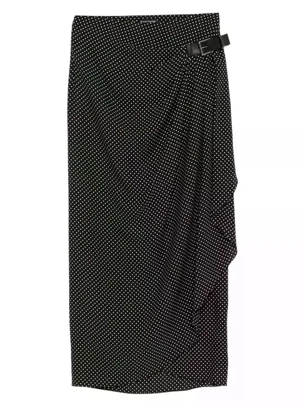 TOM FORD Polka-dot Midi Skirt