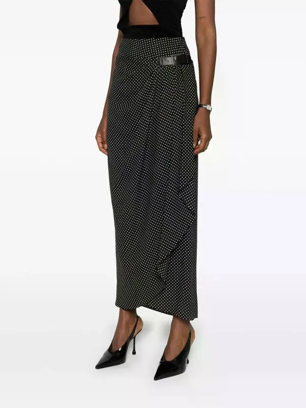 TOM FORD Polka-dot Midi Skirt