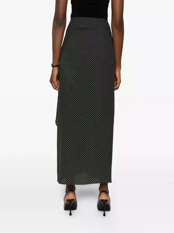 TOM FORD Polka-dot Midi Skirt