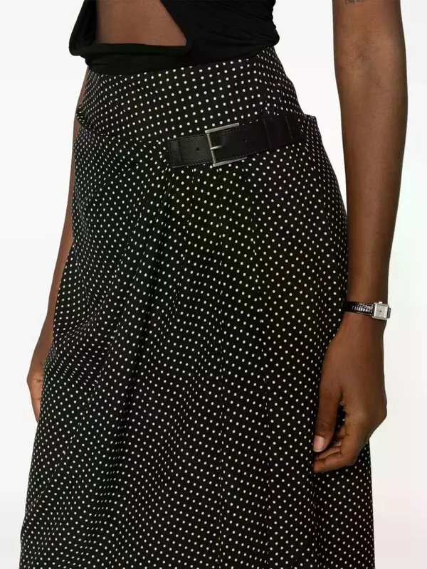 TOM FORD Polka-dot Midi Skirt