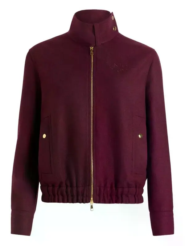 Patou High-neck Bomber Jacket