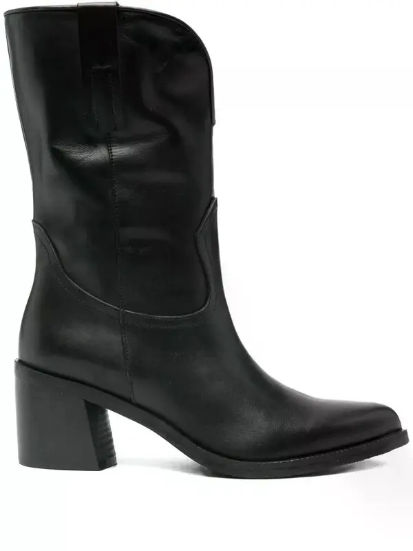 PAOLA PARISI 65mm Block-heel Boots - Black
