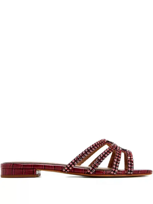 NICOLI Kalene Strappy Sandals - Red