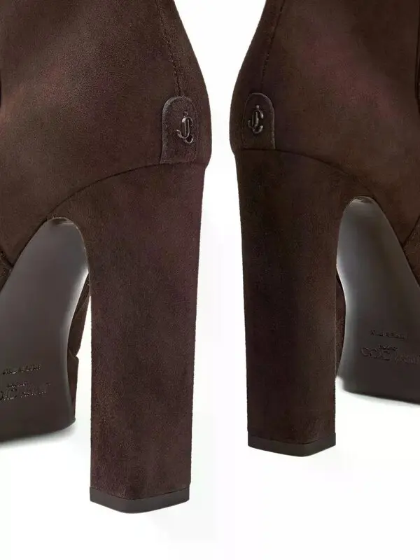 JIMMY CHOO Marene 120 Ankle Boots - Brown