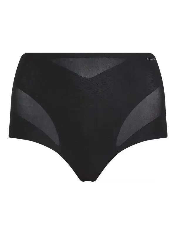 Calvin Klein Mesh Briefs - Black