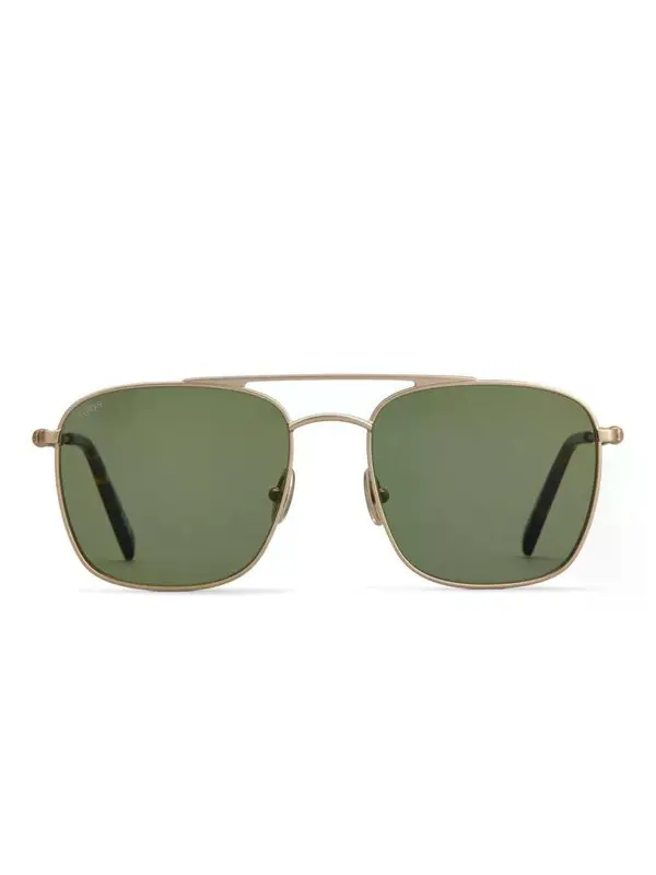 TOD'S Square Frame Sunglasses - Gold