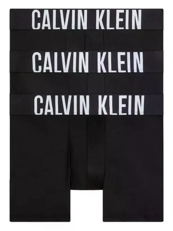 Calvin Klein Logo Briefs 3-pack - Black