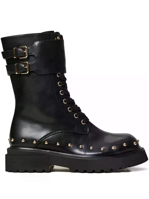 TWINSET Lace-up Combat Boots