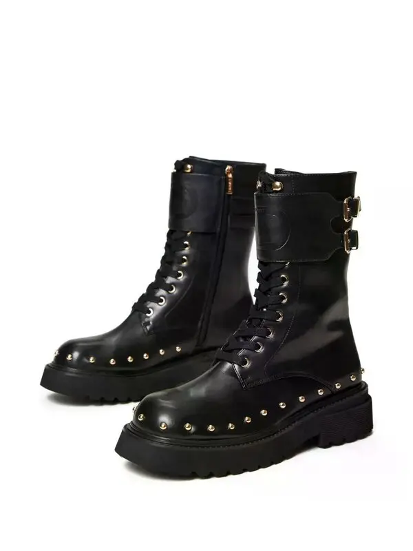 TWINSET Lace-up Combat Boots