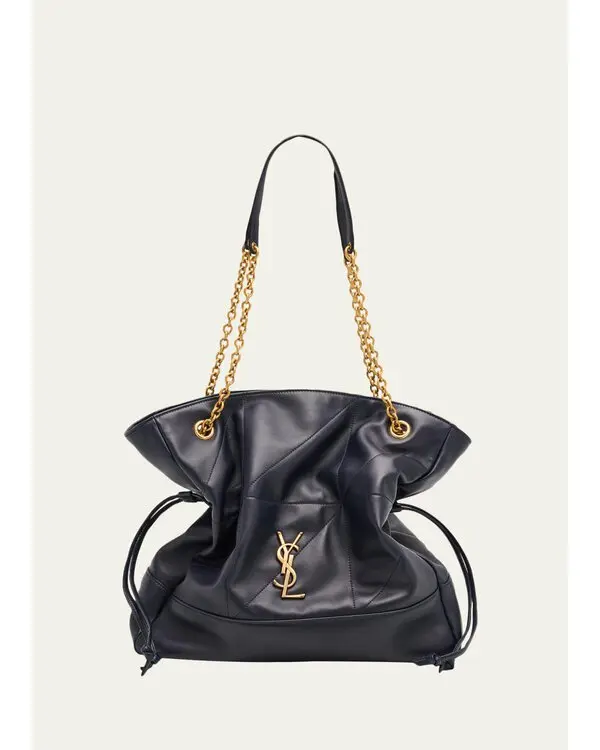 Saint Laurent Jamie 4.3 Medium Shopping Tote Bag - Navy