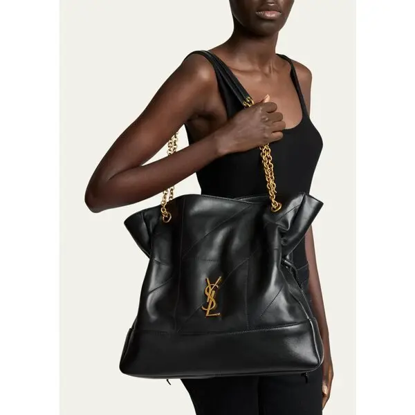 Saint Laurent Jamie 4.3 Medium Shopping Tote Bag - Navy