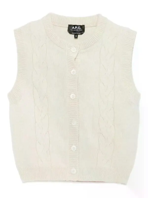 A.p.c. Alyson Vest - Neutrals