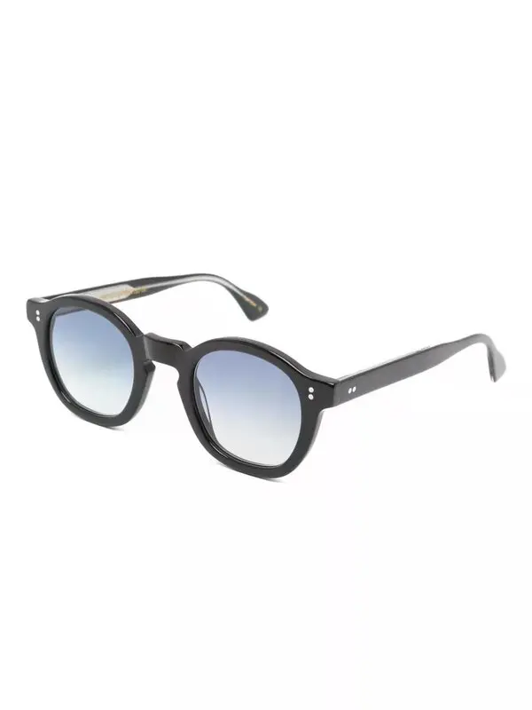 LESCA Mose Round-frame Sunglasses