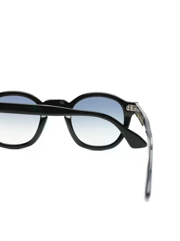 LESCA Mose Round-frame Sunglasses