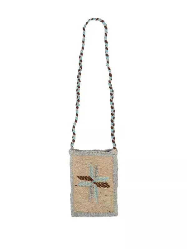 CHAMULA Embroidered Messenger Bag