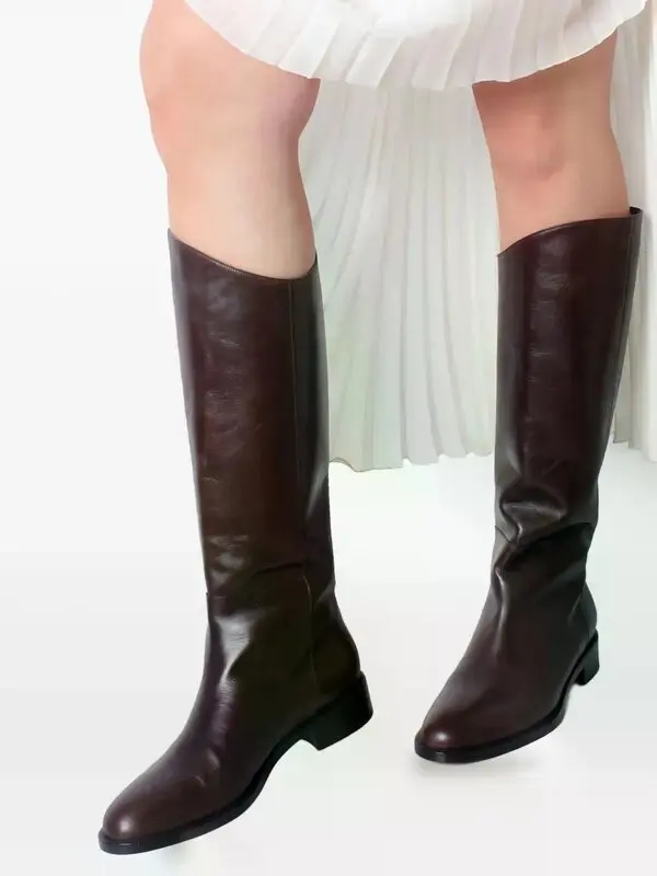 CHUCKIES Vitello Pointed Boots