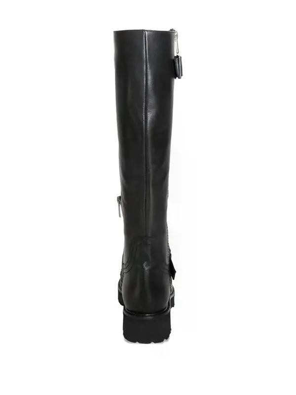 CHUCKIES Buckle Zip Boots