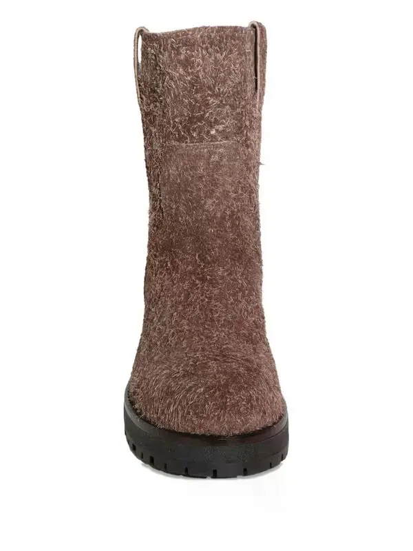 CHUCKIES Textured Ankle Boots