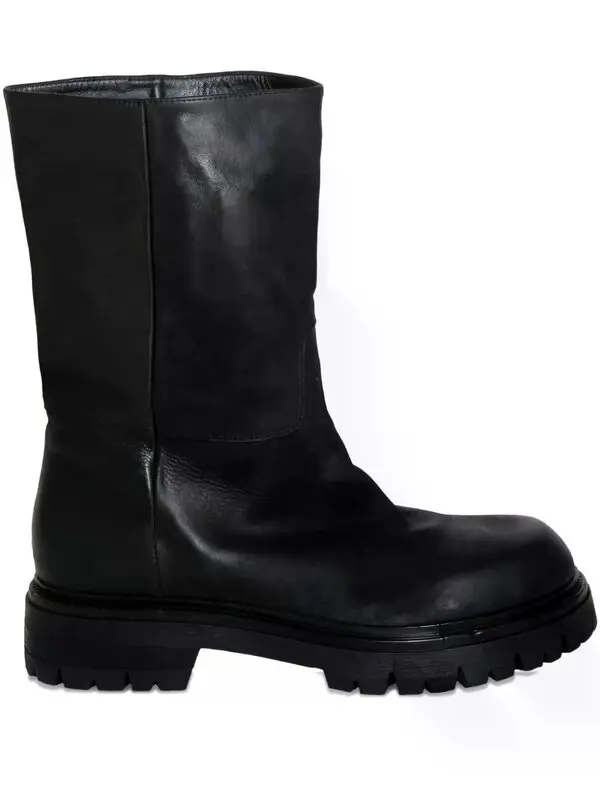 CHUCKIES Lug-sole Mid-calf Boots