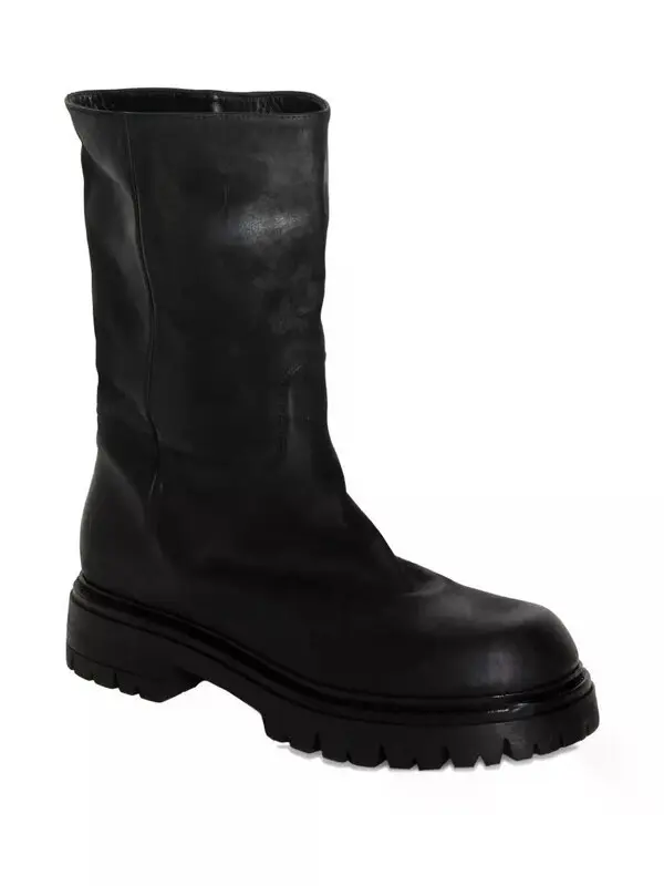 CHUCKIES Lug-sole Mid-calf Boots