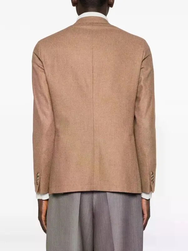 LATORRE Single-breasted Blazer - Brown