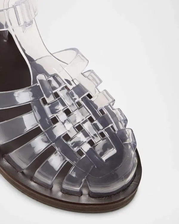ANCIENT GREEK SANDALS Fisherman Sandals - Clear