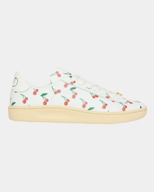 Valentino Garavani Royco Vlogo Leather Sneakers - Bianco Multi