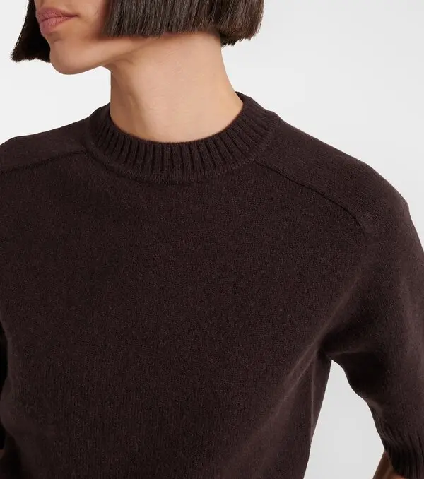 Extreme Cashmere Lauren Knitted Cashmere-blend Top
