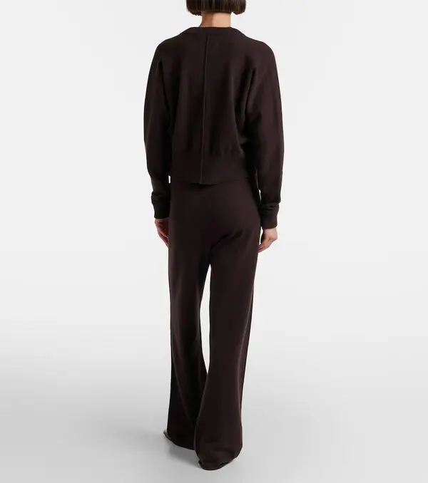 Extreme Cashmere Run Cashmere-blend Sweatpants - Brown