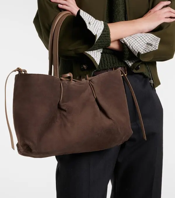 Bottega Veneta Pinacoteca Intrecciato Leather Tote Bag - Brown