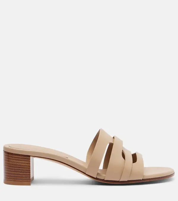 GIANVITO ROSSI 35 Leather Sandals