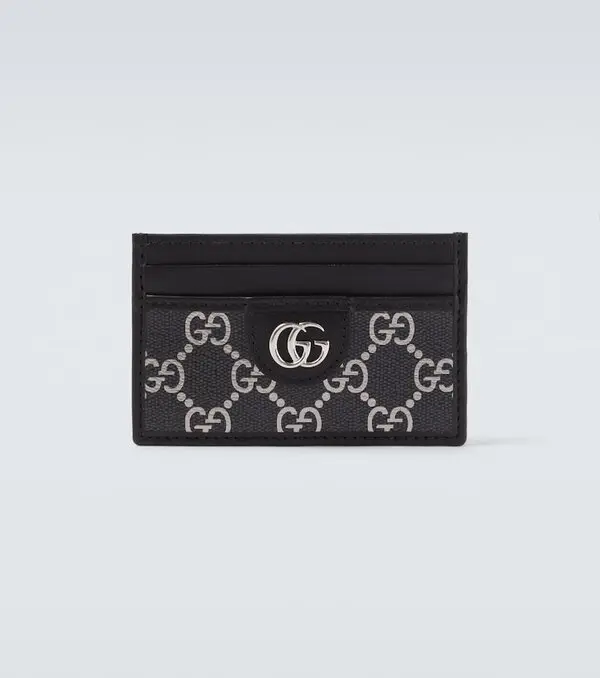 Gucci Double G Card Case - Black